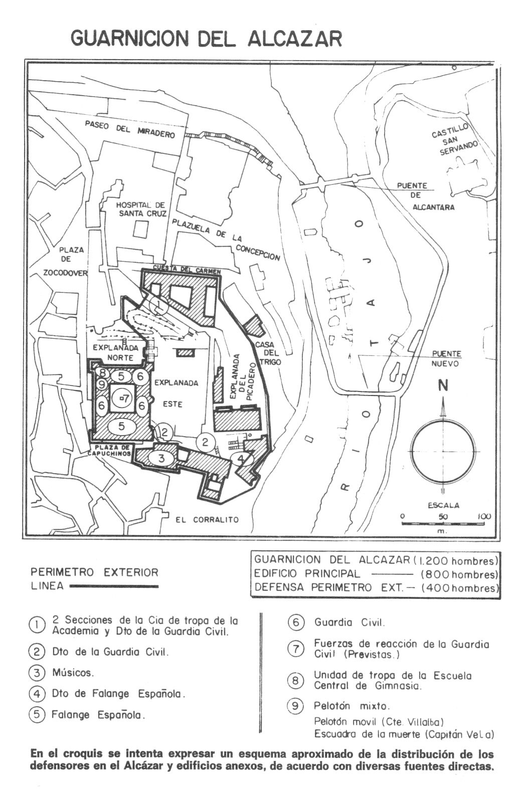 La Batalla de Toledo. El Alcázar no se rinde. Parte III - rutasbelicas.com